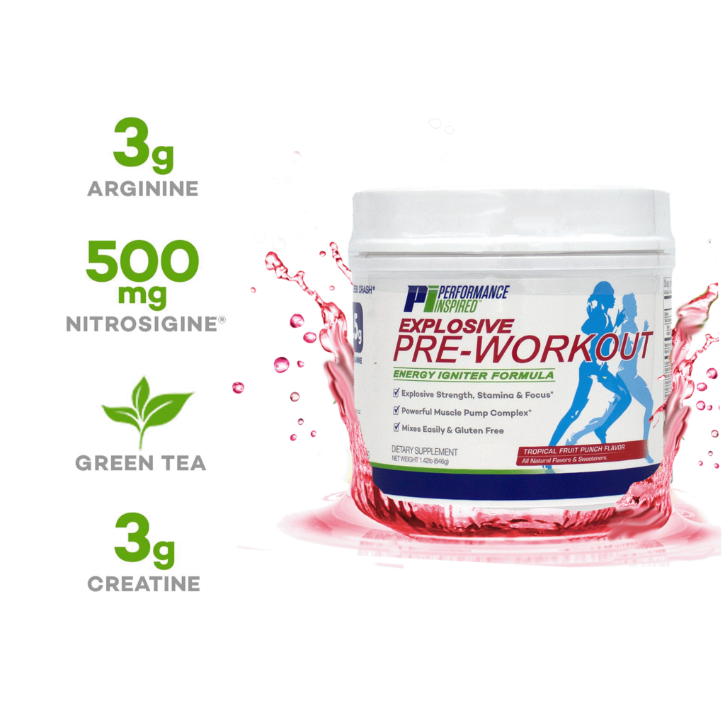 Explosive Pre-Workout Energy Supplement | Performance Inspired Nutrition