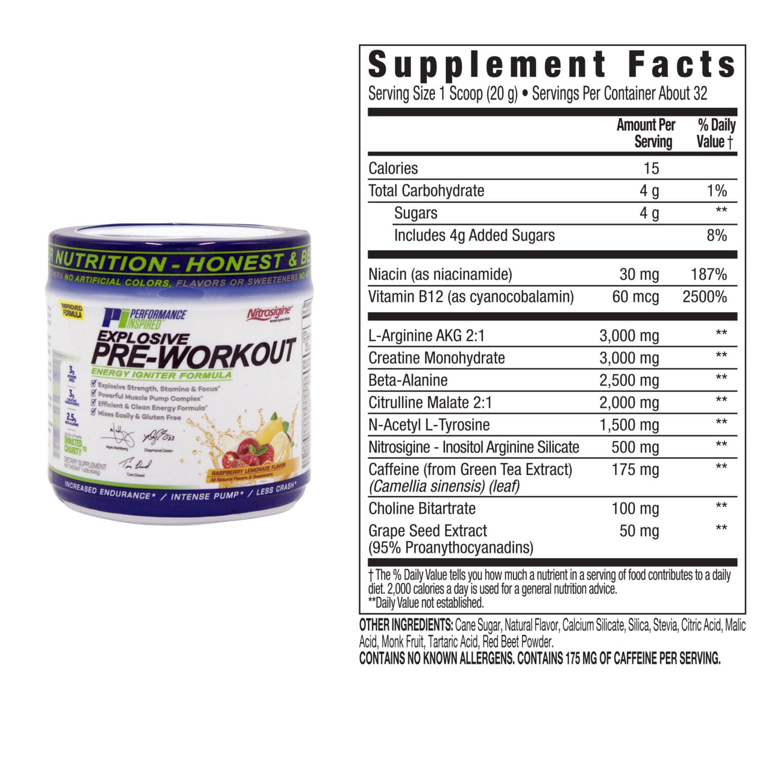 Pre-Workout Energy Formula – Performance Inspired Nutrition