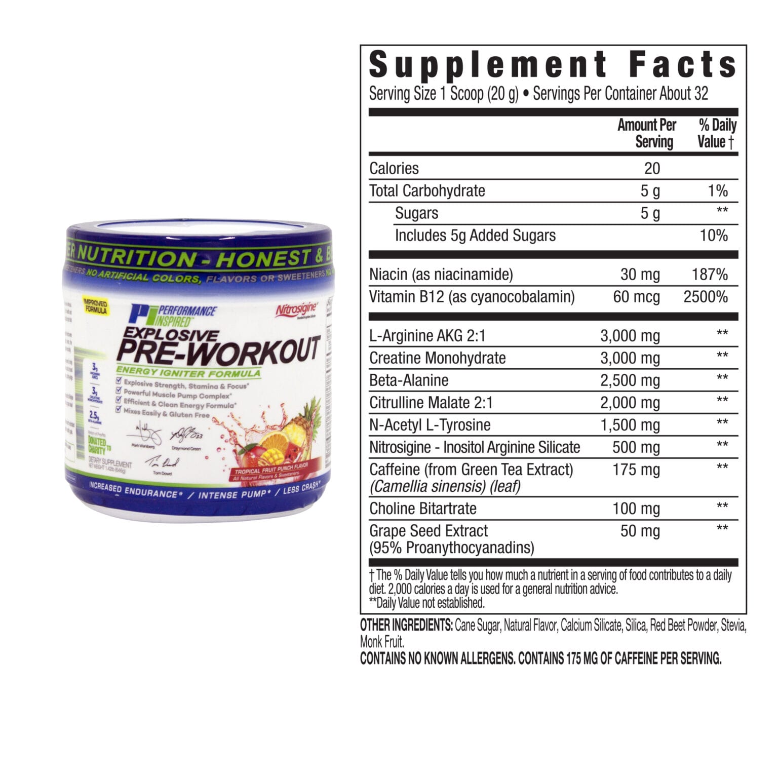 Pre-Workout Energy Formula – Performance Inspired Nutrition