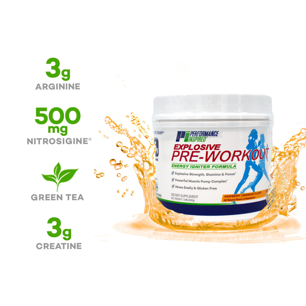 Explosive Pre-Workout Energy Supplement | Performance Inspired Nutrition