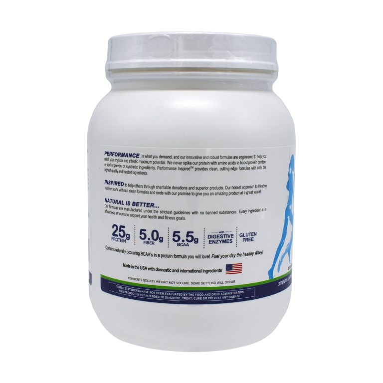 Performance Whey Protein Powder - Keto Friendly Low Net Carb ...