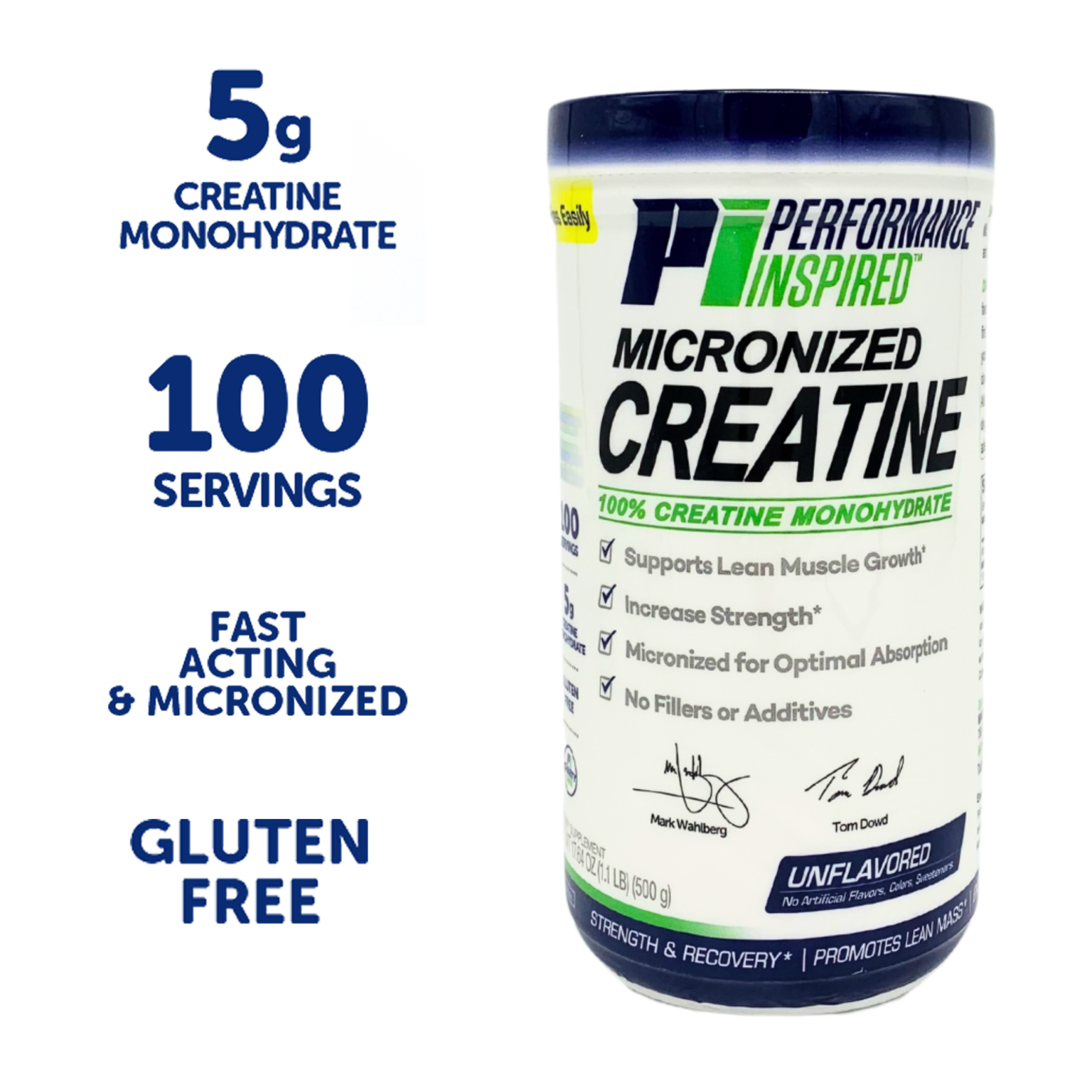 Pure Micronized Creatine Monohydrate (99.9%) | Performance Inspired ...