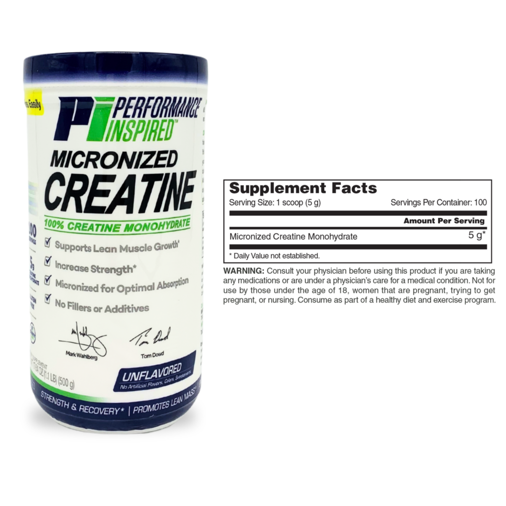 Pure Micronized Creatine Monohydrate (99.9%) | Performance Inspired ...
