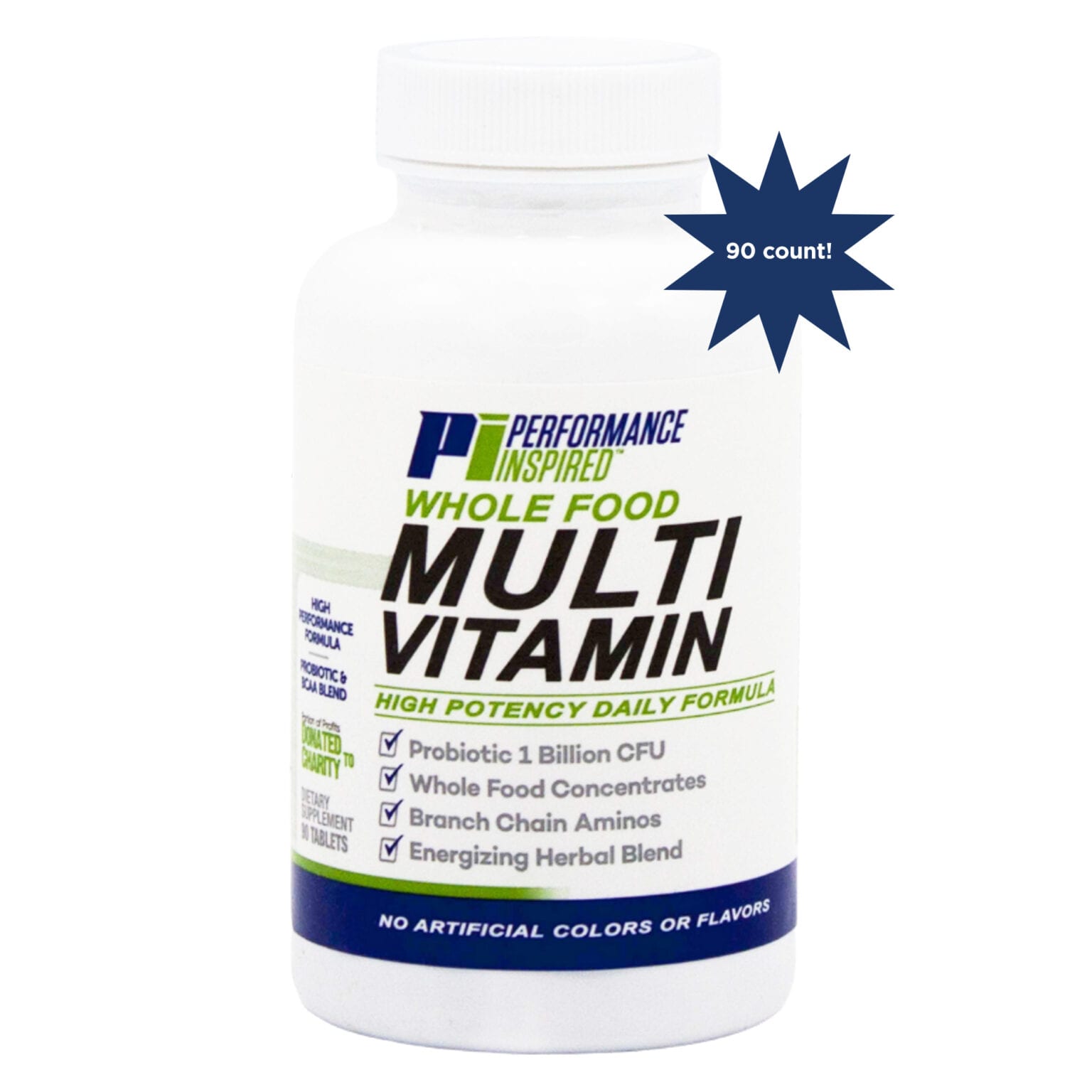Whole Food Multi Vitamin Supplement | Performance Inspired Nutrition