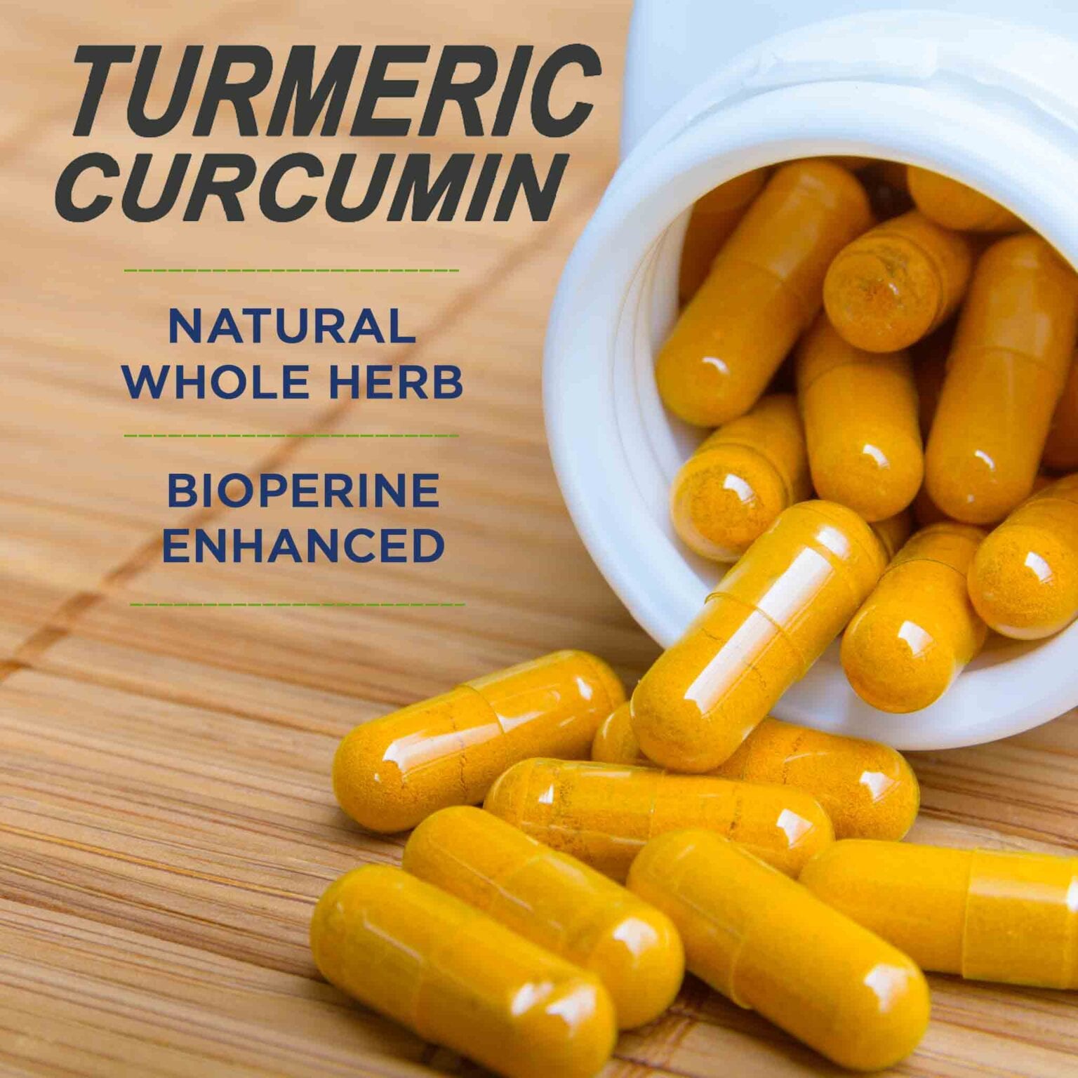 Turmeric Curcumin Capsules - Performance Inspired Nutrition