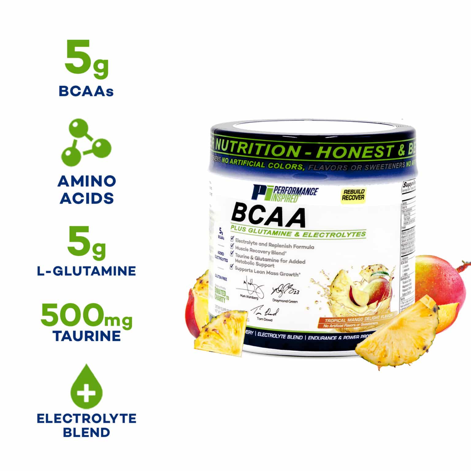 Post Workout BCAA - Glutamine & Electrolytes | Performance Inspired ...